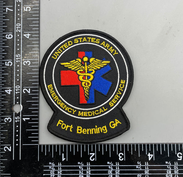 Ft. Benning U.S. Army EMS Embroidery Patch – BADR TACTICAL